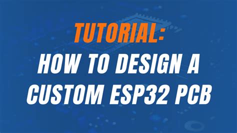 Tutorial How To Design A Custom Esp32 Pcb Hardware Academy