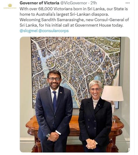 Consulate General Of Sri Lanka In Melbourne On Linkedin Consul General