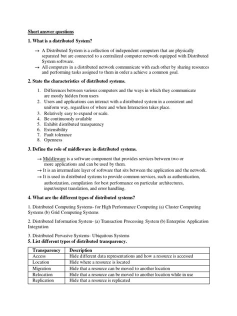 Ds Unit 1 Saqs Laqs Complete Pdf Clientserver Model Virtualization