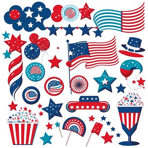 Free 4th Of July Clipart Masterbundles