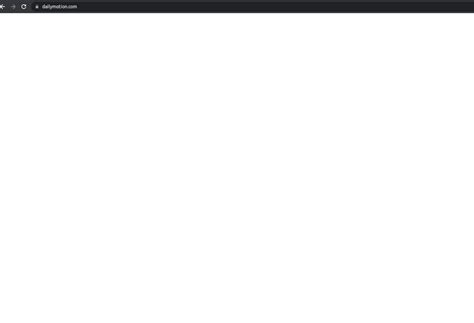 Dailymotion Showing White Page Issue Notracking Hosts Blocklists GitHub