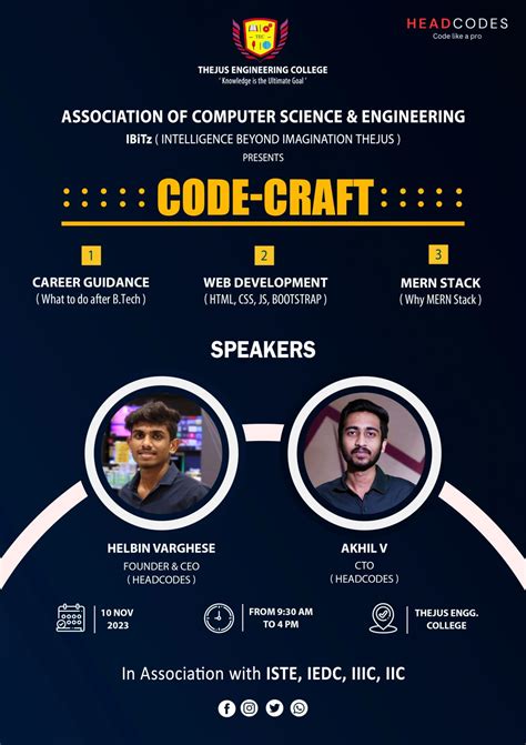 Headcodes Techtalk Engineeringeducation Thejusengineeringcollege