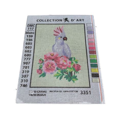 Collection DArt Kit Ricamo Mezzo Punto Croce Che Consente Di Realizza Nel Ricamo Mezzo