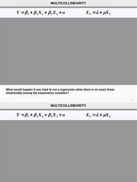 Multicollinearityexample 2 Pdf Linear Regression Mathematical