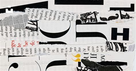 흑백 문자와 숫자의 콜라주 사진 Unsplash의 무료 콜라주 이미지