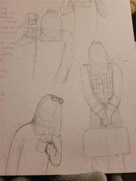 Sketches Of Red Guy Rdhmis