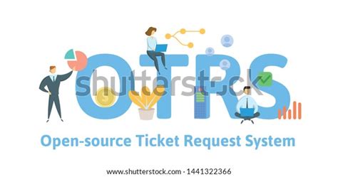 Otrs Opensource Ticket Request System Concept Stock Vector Royalty Free 1441322366 Shutterstock