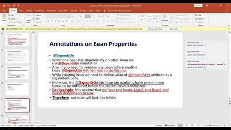 Lec19 Spring Boot Bean Annotations With Examples Youtube