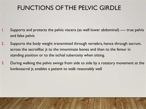 Pelvic Girdle And Hip Joints Of Lower Limb Ppt