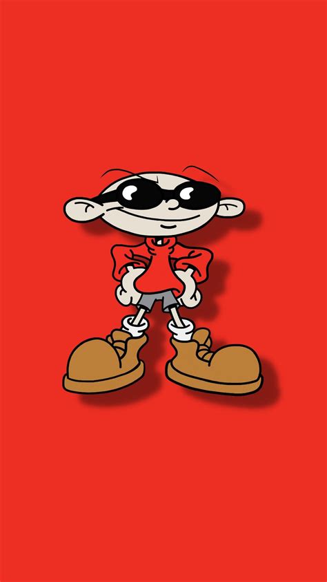 Personajes Rojos Animados