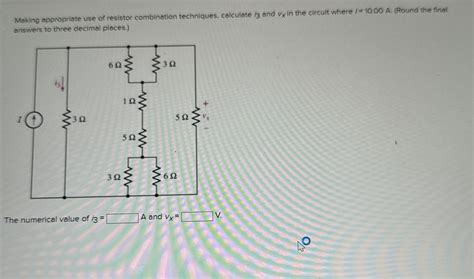 Solved Making Appropriate Use Of Resistor Combination