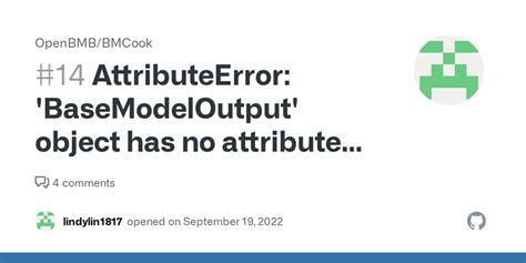 Attributeerror Basemodeloutput Object Has No Attribute Size