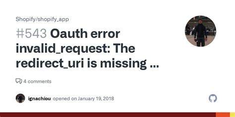 Oauth Error Invalid Request The Redirect Uri Is Missing Or Not Whitelisted Issue