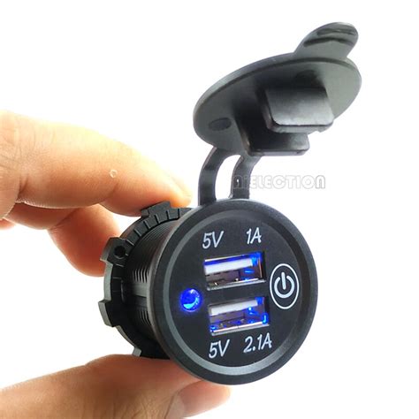 Diy Usb Oplader 31a 12v24v Usb Stikkontakt Vandt Grandado