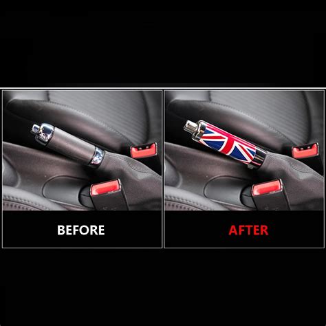 핸드 브레이크 레버 장식 커버 미니 원 쿠퍼 D Sdjcw R55 R56 R57 R58 R59 핸드 브레이크 그립 수동 자동차 액세서리 Aliexpress