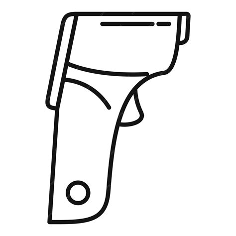 Premium Vector Hand Laser Thermometer Icon Outline Vector Digital Temperature Fever Medical