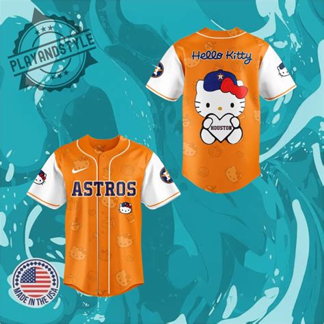 Houston Astros Hello Kitty 2025 Hello Kindness Baseball Jersey Playandstyle