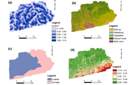 Factors For Groundwater Potential Zoning In Keea A Drainage Density Download Scientific