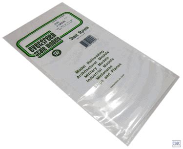 Eg2125 Evergreen Plastics 12 X 6 V Groove Sheet 0125 Sp