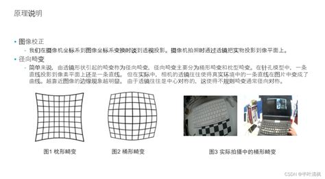 摄像头坐标转换，畸变校正，定位总结验证半叶清枫的博客 Csdn博客