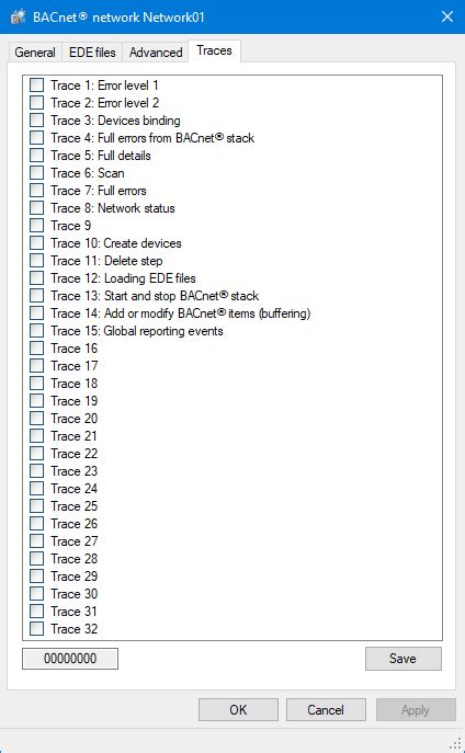 Bacnet Network Traces