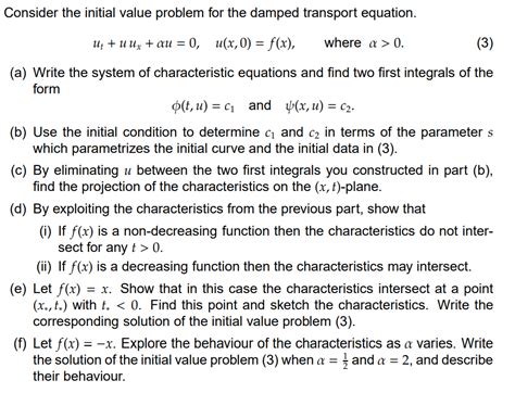 solved consider the initial value problem for the damped