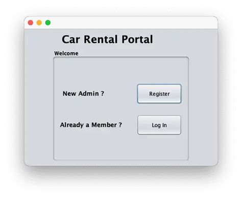 Car Rental System Using Java With Source Code Codewithcurious