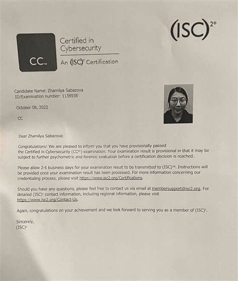 Jamila Sabazova On Linkedin Cybersecurity Isc2