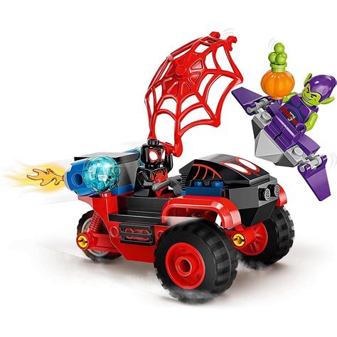 Lego 10781 Miles Morales Tecnotrike De Spider Man