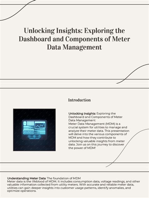 Wepik Unlocking Insights Exploring The Dashboard And Components Of Meter Data Management