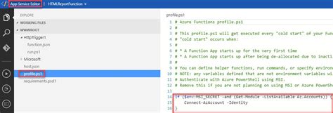 Html Reports Using Azure Logic Apps And Powershell Function Apps Part