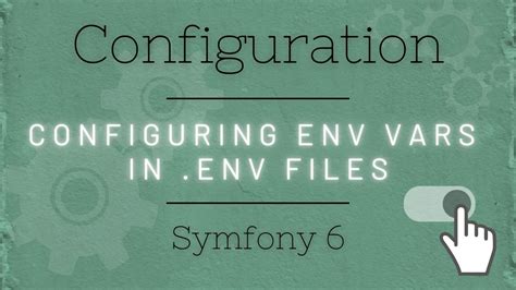 Symfony Configuring Environment Variables In Env Files Youtube
