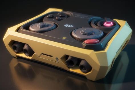 Premium Ai Image Game Console Console Device 3d Rendering Model