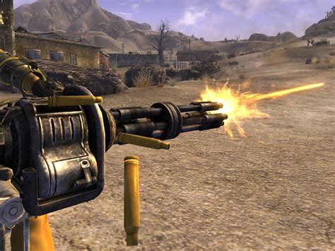 Image Minigun Firing  Fallout Wiki Fandom Powered By Wikia