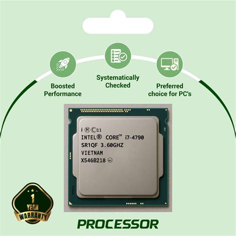 Processor Intel Core I7 4th Generation 1 Year Warranty Support A Recyclekart