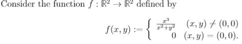solved consider the function f r² r2 defined by f x y