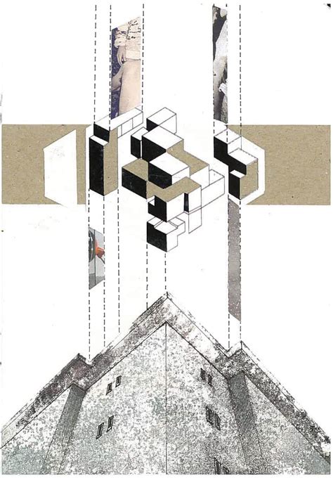 Conceptual Collage Architecture Conceptual Architecture Graphics