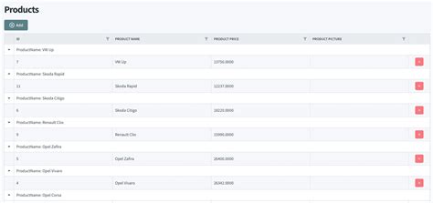 help with datagrid grouping blazor server radzen