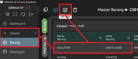 Cara Kasir Bisa Edit Harga Barang Saat Penjualan Pada Aplikasi Kasir