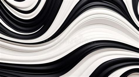 Monochrome Black And White Abstract Art Stock Illustration Illustration Of Balance Contrast