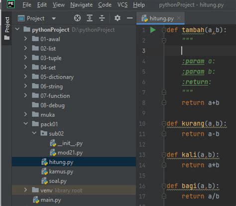 dokumentasi function pada pemrograman python pt proweb indonesia