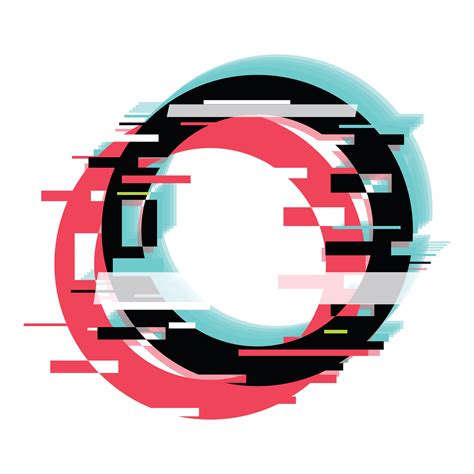 Abstract Vibrant Shapes Creating Glitch Effect On White Background 50041976 Vector Art At Vecteezy