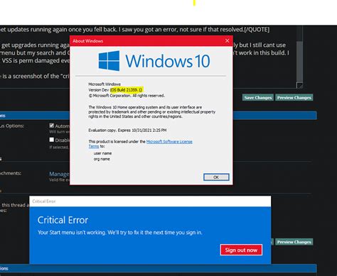 Windows Insider Preview Dev Build Co Release April Insider Page Windows