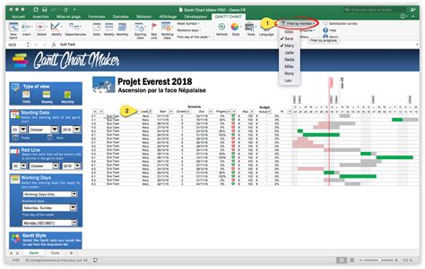 Excel Gantt Chart Maker EN Management Tools