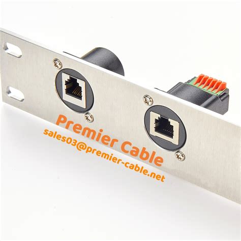 China Rj12 6p6c Panel Mount Terminal Block Bulkhead Adapter Manufacturers Suppliers Factory