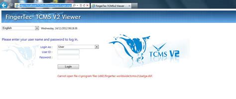 Tcms Error Message And Solutions Fingertec Technical Blog
