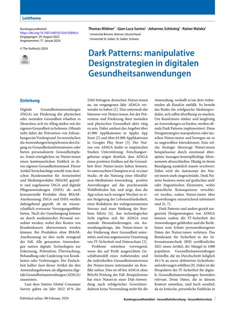 pdf dark patterns manipulative designstrategien in digitalen