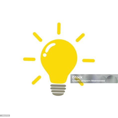전구는 아이디어와 창조적 인 사고 처리에 대한 분석적 사고로 가득합니다 전구 아이콘 벡터입니다 아이디어 기호 그림 0명에 대한 스톡 벡터 아트 및 기타 이미지 Istock