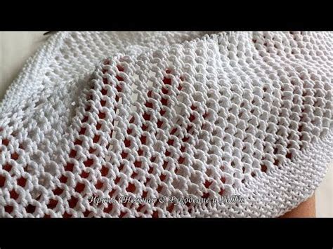 ЛЕТНЯЯ РОСКОШЬ В БЕЛОМ - ШИКАРНАЯ 3D СЕТОЧКА СПИЦАМИ - YouTube ...