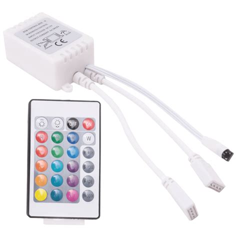 Hot Led Strip Lights Controller Controller Rgb Light Controller Infrared Remote Control 24